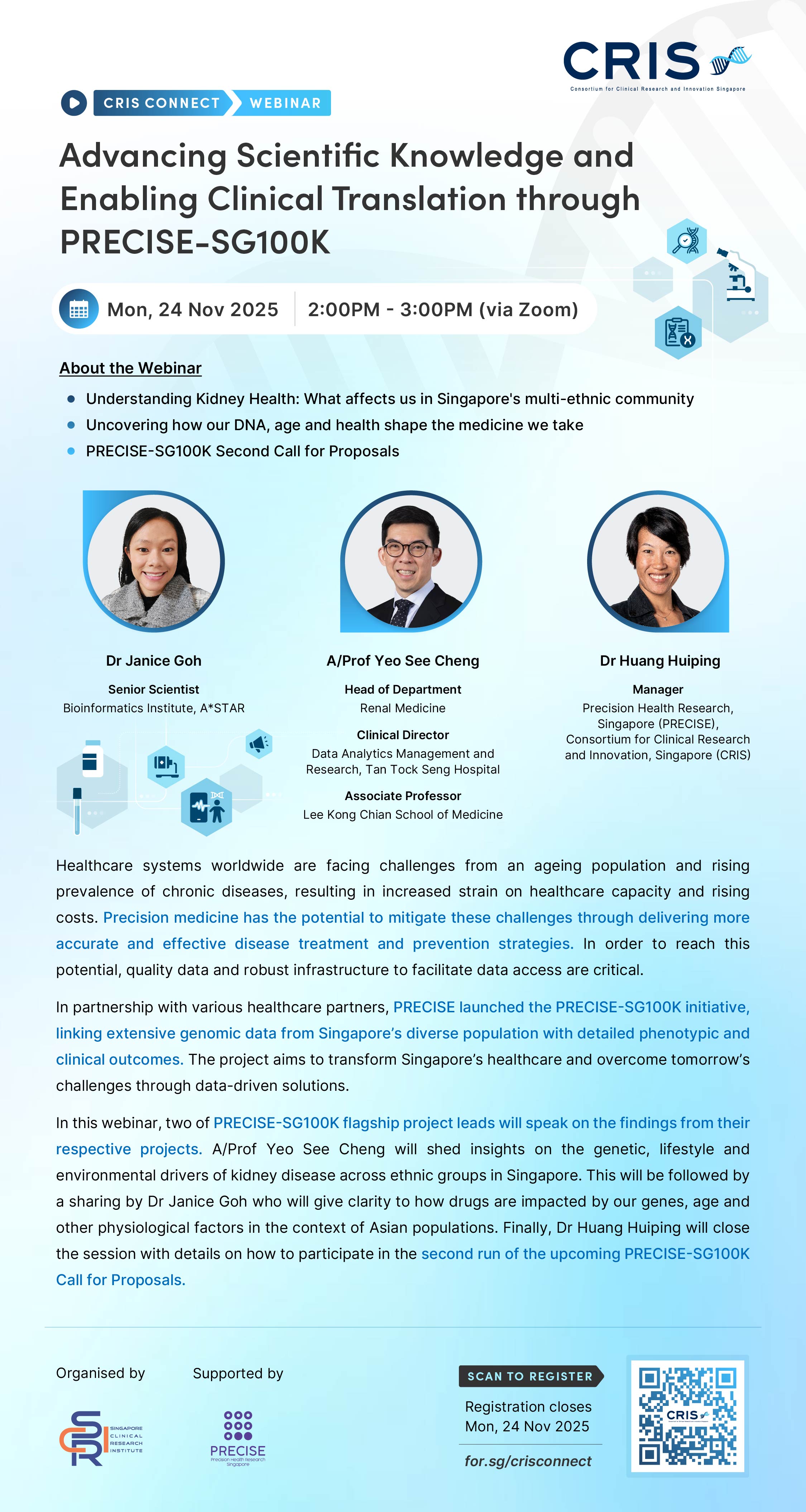 CRIS Connect: Advancing Scientific Knowledge & Enabling Clinical ...